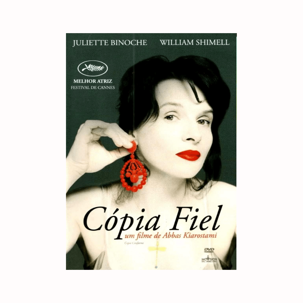 DVD - Cópia Fiel - ( Copie Conforme ) De Abbas Kiarostami - Armazém Do ...